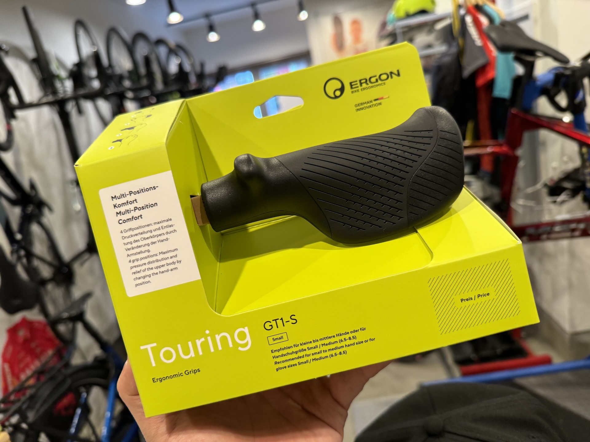 色んな握り方が出来る ERGON「GT1」 – サイクルショップ マティーノのブログ